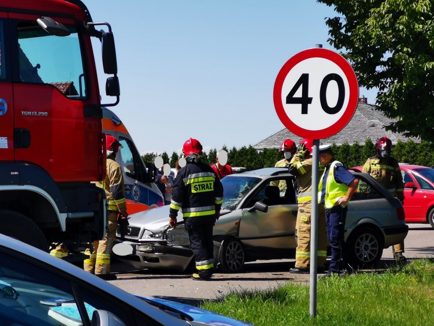 Z ostatniej chwili: wypadek w Nowej Wsi koło Iławy! [ZDJĘCIA]