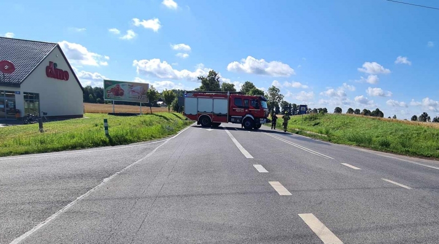 Uwaga, kierowcy! Trasa Iława-Susz zablokowana