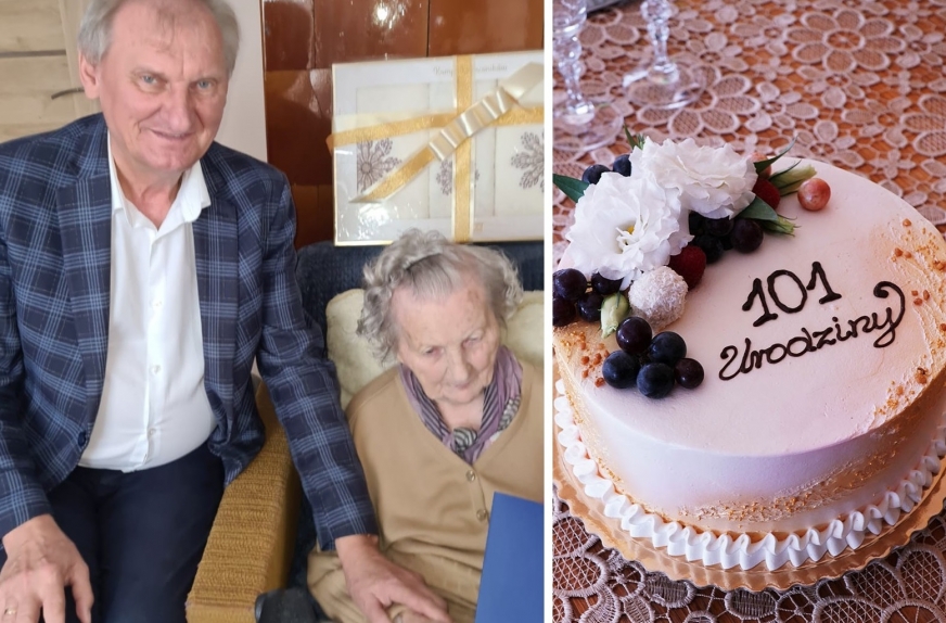 101. urodziny świętowała mieszkanka Karasia, Pani Monika Rosińska! 101. urodziny świętowała mieszkanka Karasia, Pani Monika Rosińska!