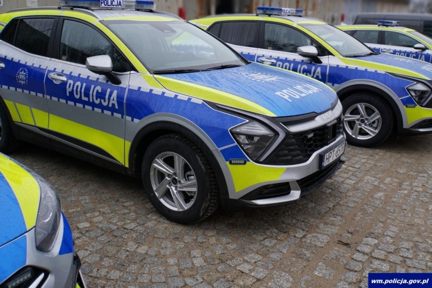 Nowe radiowozy dla policji w regionie [ZDJĘCIA]. Jeden trafi do Komendy Powiatowej Policji w Iławie