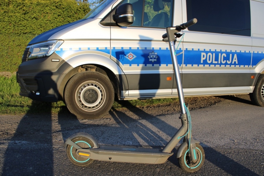 12-latek ranny po wywrotce na e-hulajnodze! Jechał... po alkoholu