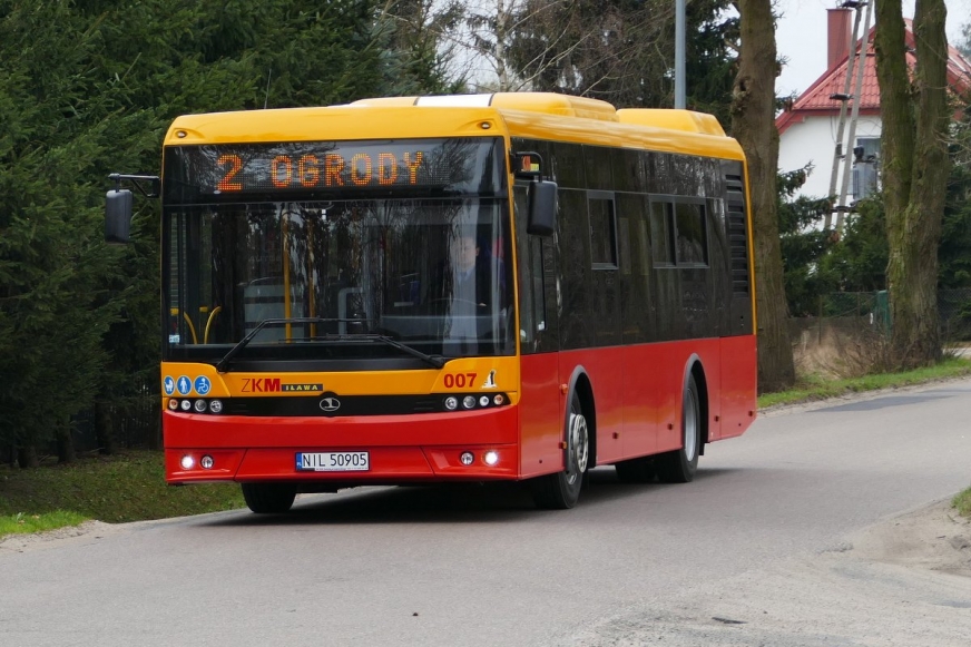 Iława. Fabrycznie nowy autobus ZKM już w mieście! [ZOBACZ ZDJĘCIA I FILMIK]