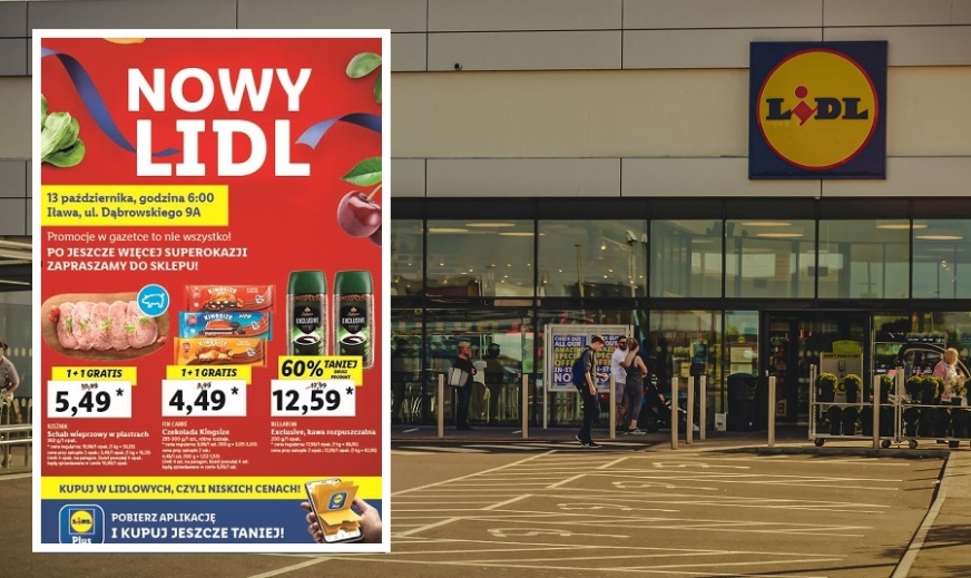 Otwarcie drugiego sklepu Lidl Polska w Iławie