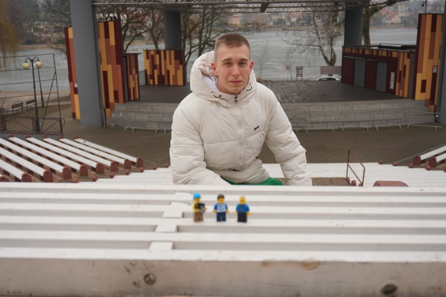 Ta animacja Lego o Iławie robi furorę! Poznajcie jej autora, Igora ...